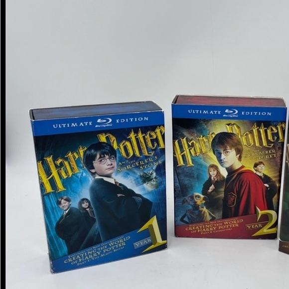 Warner Bros. | Media | Harry Potter Ultimate Edition Blue Ray Dvd 2 Set ...